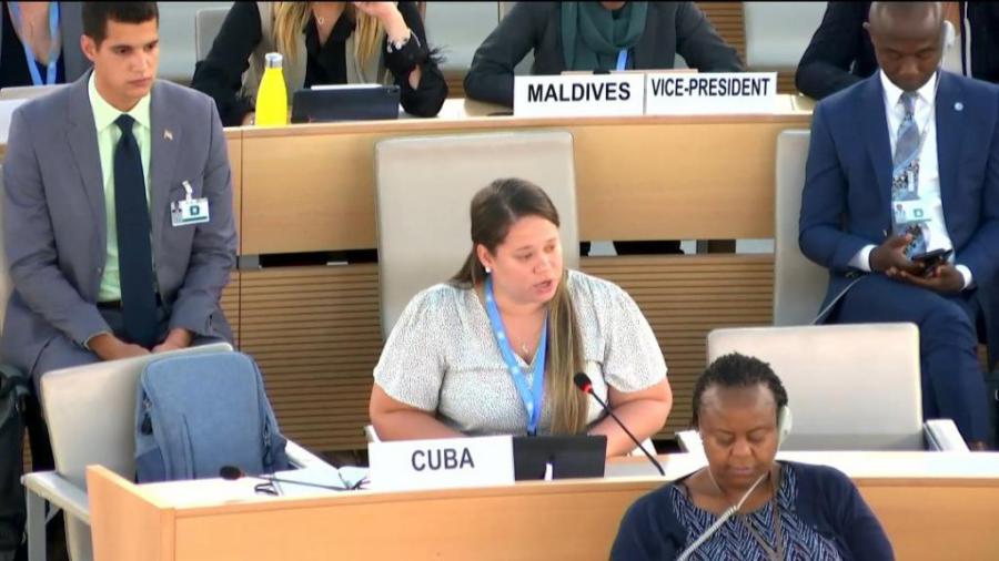 Interviene Delegación Cubana En El Debate General Del Tema 6 De La