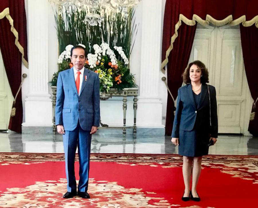 The new Cuban Ambassador presents her Letters of Credence to the ...