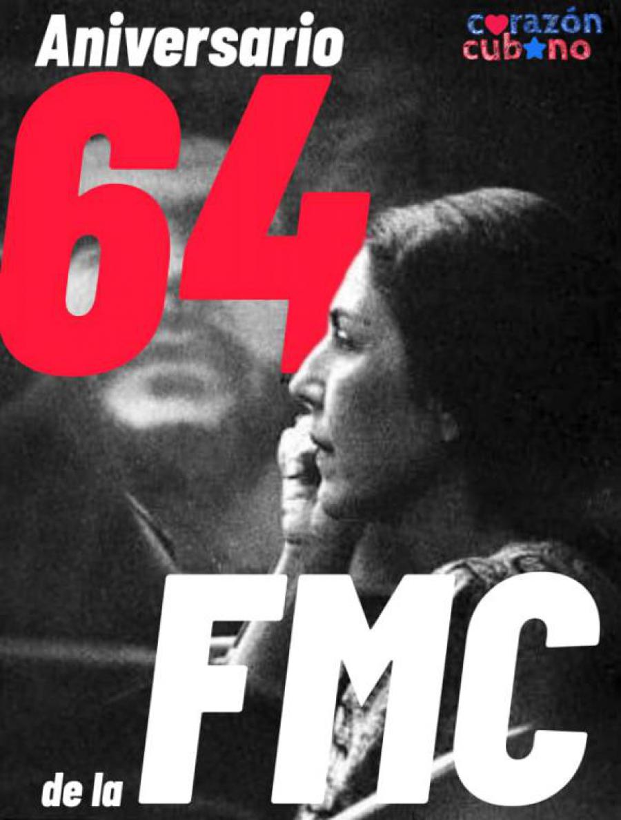 Conmemorado el 64 Aniversario de la FMC. | Embajadas y Consulados de Cuba Conmemorado el 64 Aniversario de la FMC. | Embajadas y Consulados de Cuba